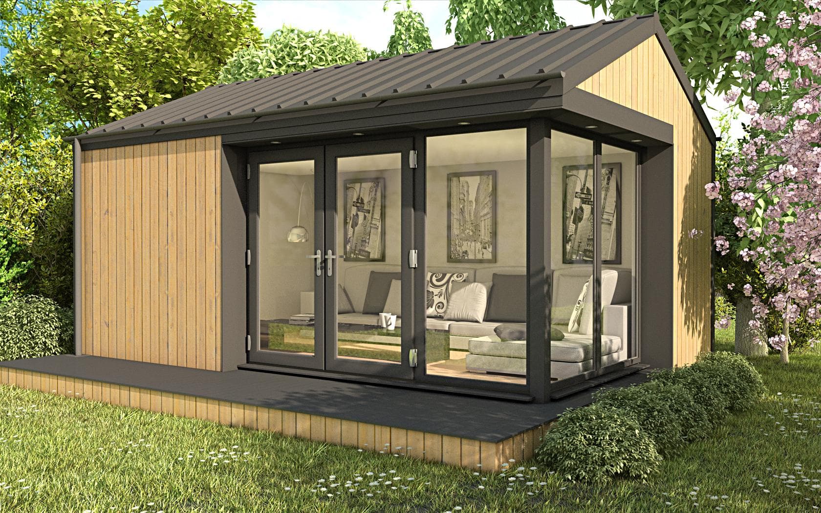Garden Lodges: Outdoor Lodges for Gardens Installed Throughout the UK ...