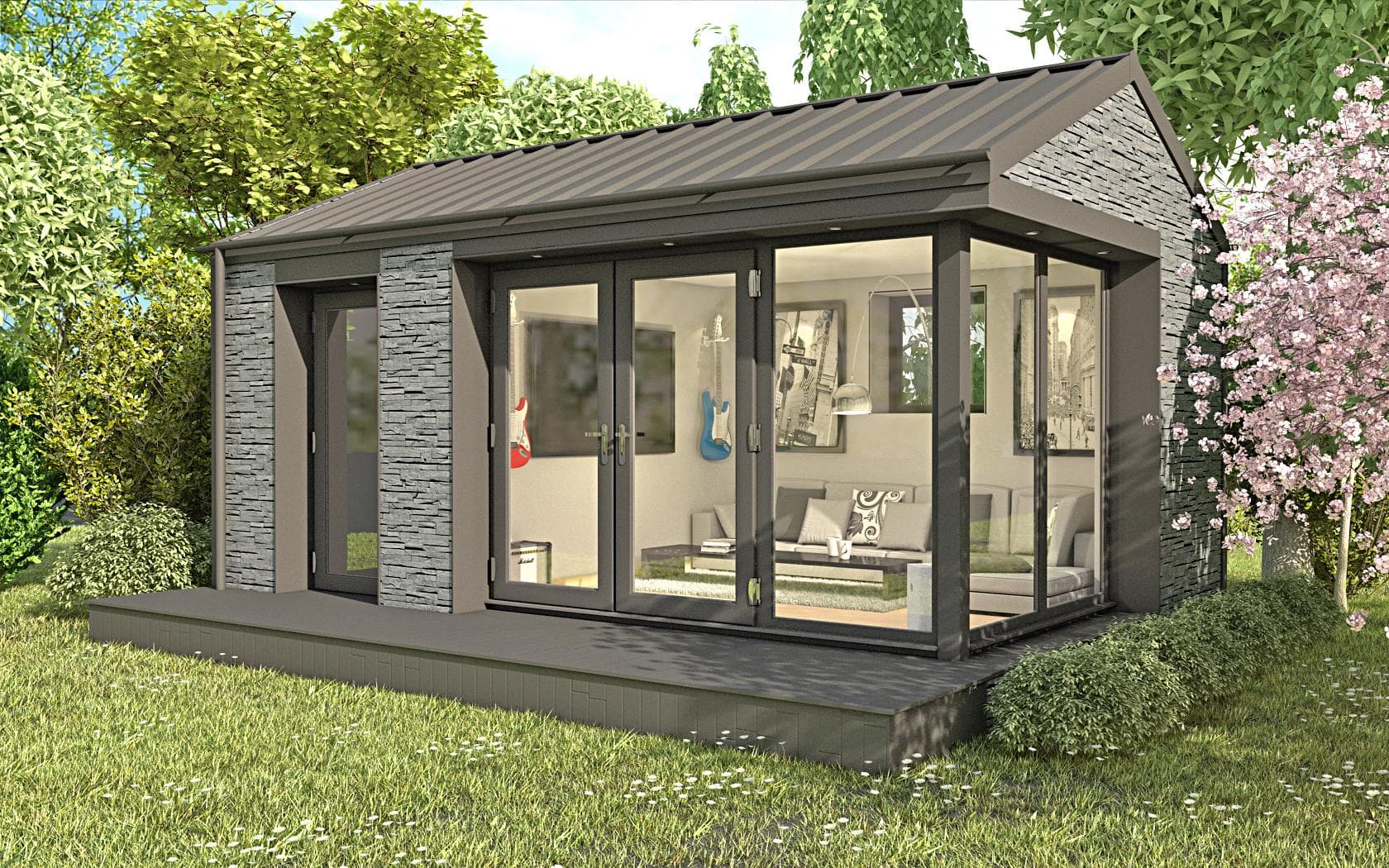 Garden Lodges: Outdoor Lodges for Gardens Installed Throughout the UK ...